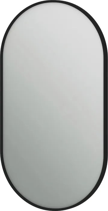 Zrcadlo Lavedo Simple Oval Black 50×80 / 60×90 – černý hliníkový rám | Lavedo by Aplomo Rozměr: 60cm