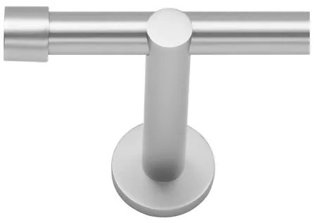 Dekodum Garnýž jednořadá LOFT 19 mm matný chróm 240 cm