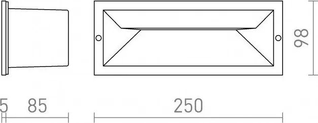 RED R13620 AKCE - RAGG zápustná bílá 230V LED 12W IP65 3000K - RED - DESIGN RENDL
