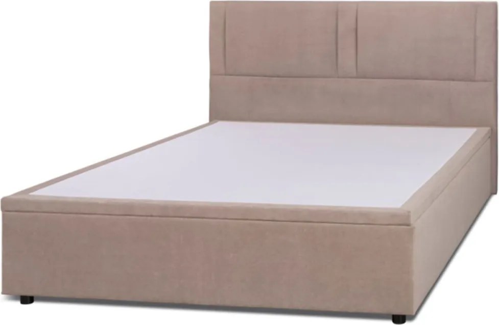 Postel Fro Sol 160x200 s roštem, úložným prostorem Mono 233, béž