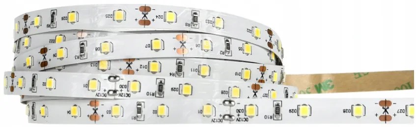 BERGE LED pásek 3528 - 12V - 4,8W - IP20 - 1M - teplá bílá