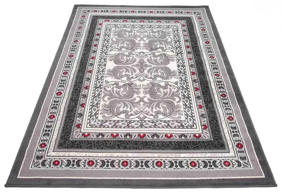 Kusový koberec PP Noah šedý 300x400cm