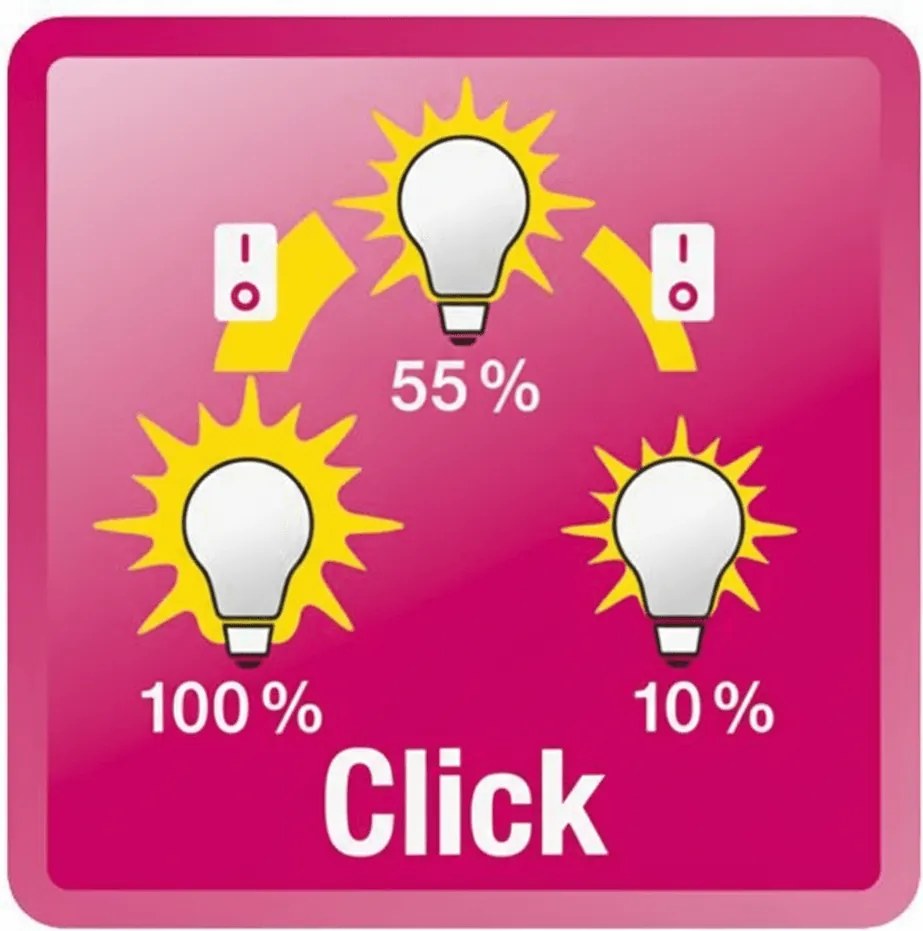 Stmívatelná LED žárovka E27 OSRAM 3-STEP DIM 6,5W 2700K 806LM