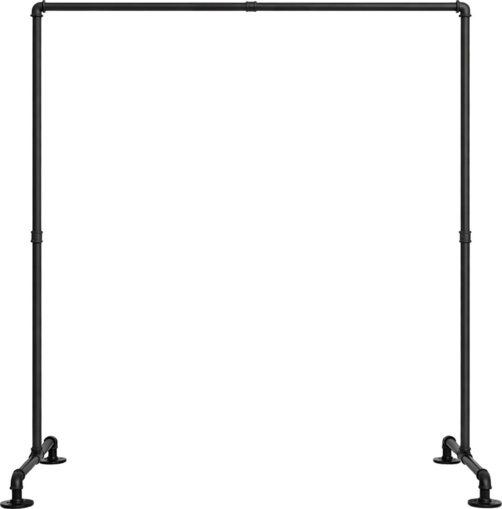 Stojan na oblečení Jersey 55x150x150 – černá