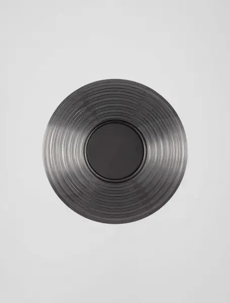 LED černá nikl & kouřové svítidlo na zeď Nous 8W
