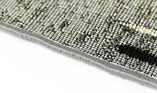 Oriental Weavers, Kusový koberec Zoya 153 X – na ven i na doma, 200x285, šedá, chodba / předsíň