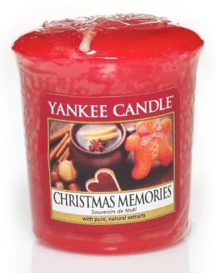 Vonná votivní svíčka Yankee Candle Christmas Memories 49g/15hod