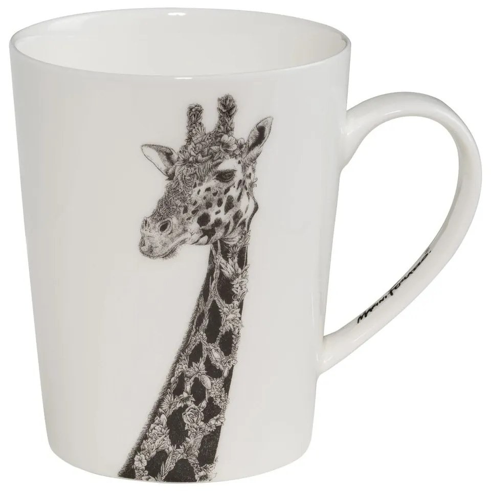 Bílý porcelánový hrnek Maxwell &amp; Williams Marini Ferlazzo Giraffe, 450 ml