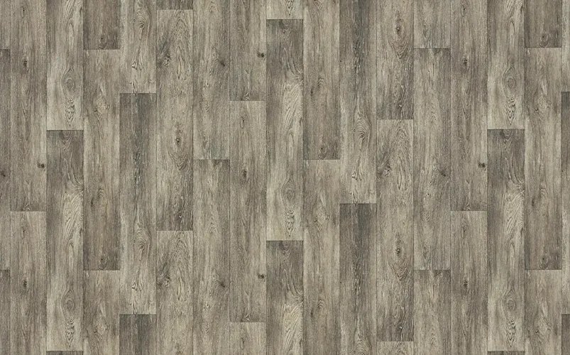 BEAUFLOR PVC podlaha - lino Toptex Aged Oak 967M - tmavý dekor dřeva s patinou ŠÍŘKA: 5 m, POUŽITÍ: Zátěžové, Bytové