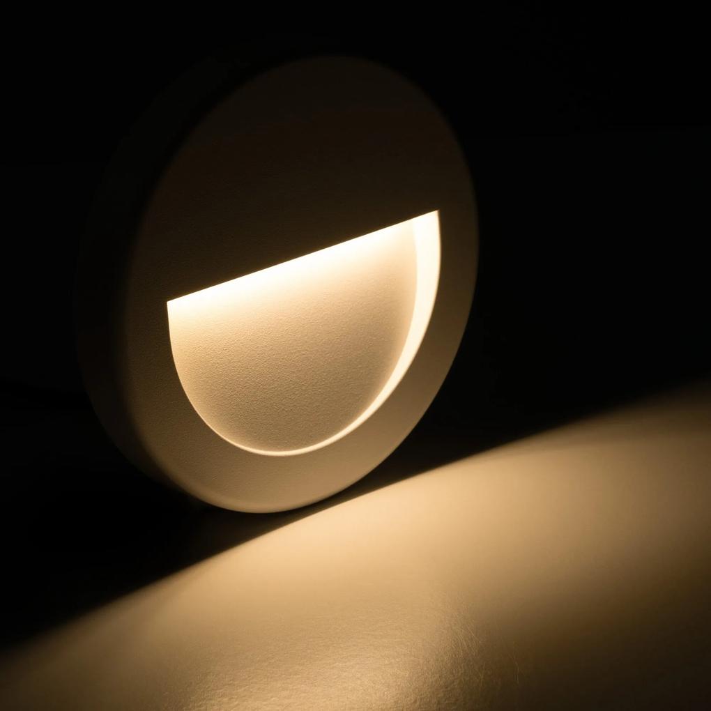 T-LED LED svítidlo SOLE-W bílé Teplá bílá