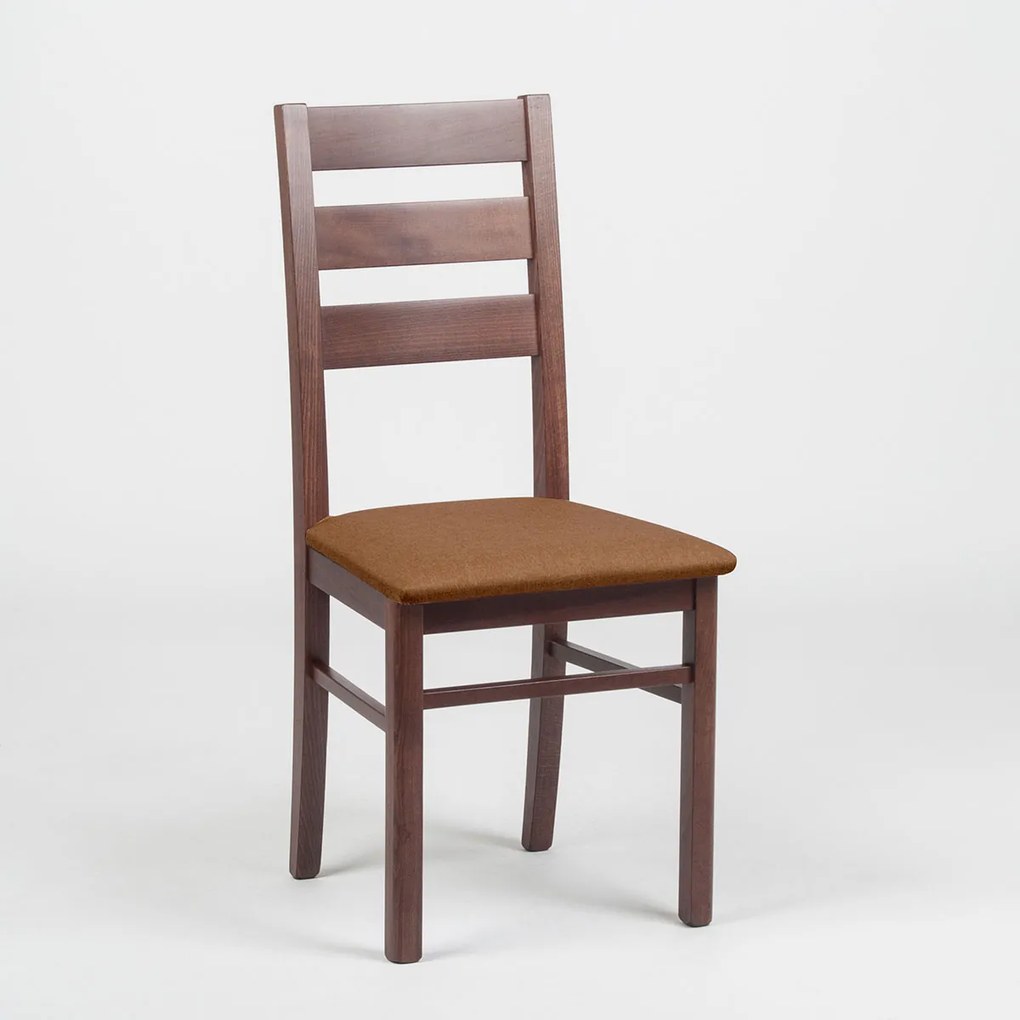 Stima Židle LORI II s čalouněným sedákem dub LUX béžová 25