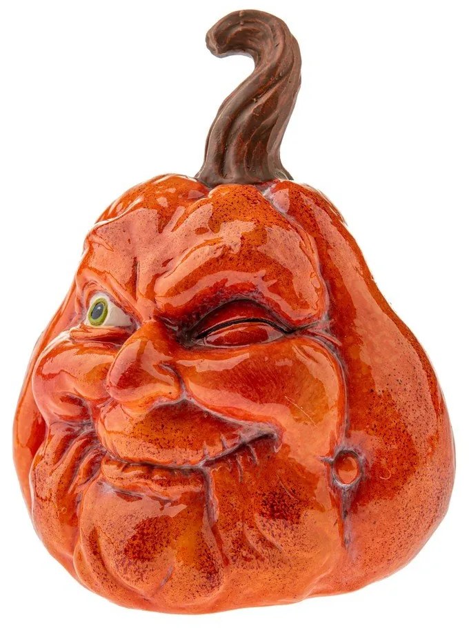 Keramický svícen s haloweenským motivem Pumpkin – Dakls