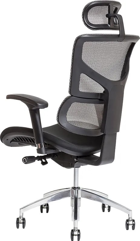 Office Pro Kancelářská ergonomická židle Office Pro MEROPE SP — více barev, nosnost 135 kg Antracit