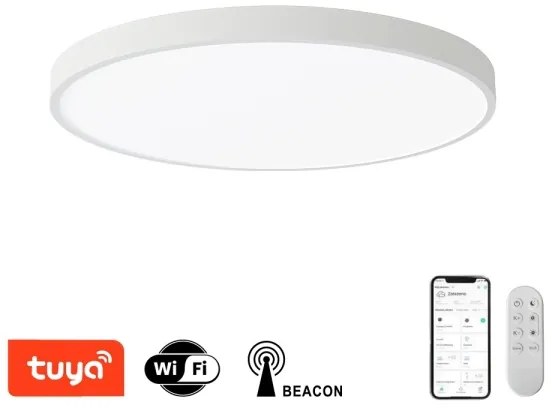 Immax NEO 07253L -LED Stmívatelné svítidlo SEMPLICI 60W/230V Wi-Fi Tuya bílá+ DO