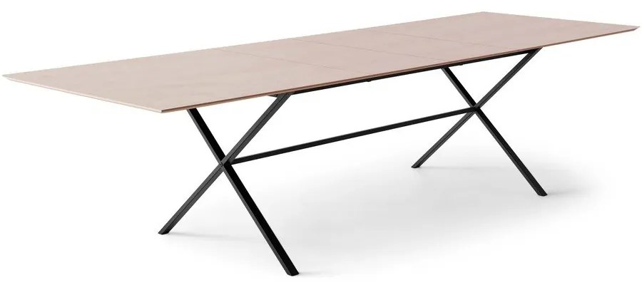 Rozkládací jídelní stůl s deskou v dubovém dekoru a přídavnou deskou 100x210 cm Meza – Hammel Furniture