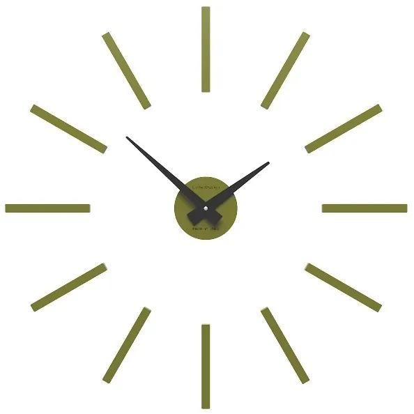 Designové hodiny 10-301 CalleaDesign 62cm (více barev) Barva žlutá klasik-61 - RAL1018