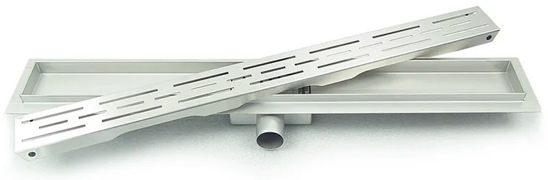 BPS-koupelny Sprchový odtokový žlab DL01 CLASSIC G2 HYD-2647 60 cm, satén