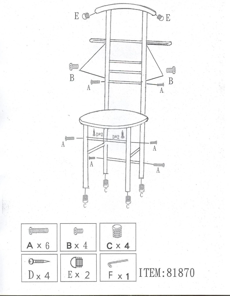 Kondela Věšák-němý sluha, buk / stříbrná, FRANK