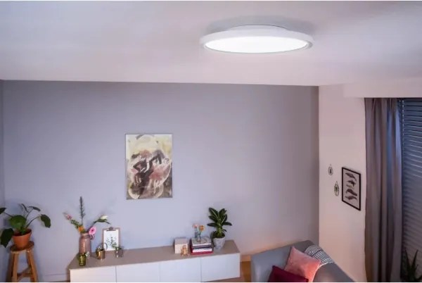 Philips - LED Stmív. stropní svítidlo Hue AURELLE LED/21W/230V pr. 39,5 cm bílá