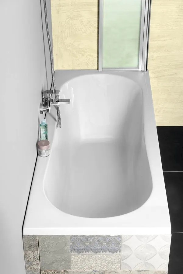 Aqualine Aqualine, JIZERA vana 150x70x39cm bez nožiček, bílá, G1570