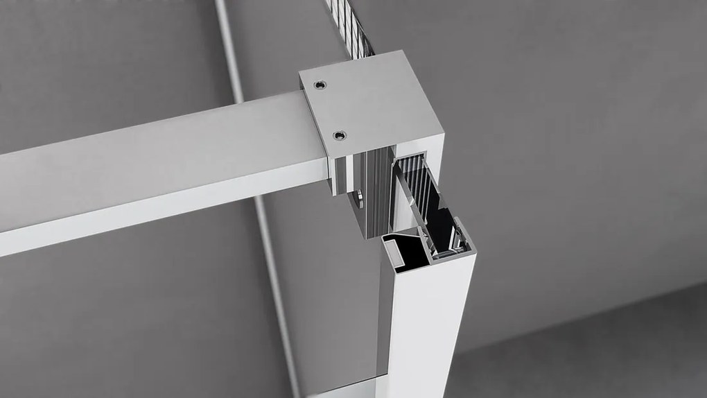 Sapho, ROLLS LINE obdélníková sprchová zástěna 1100x900 mm, L/P varianta, čiré sklo
