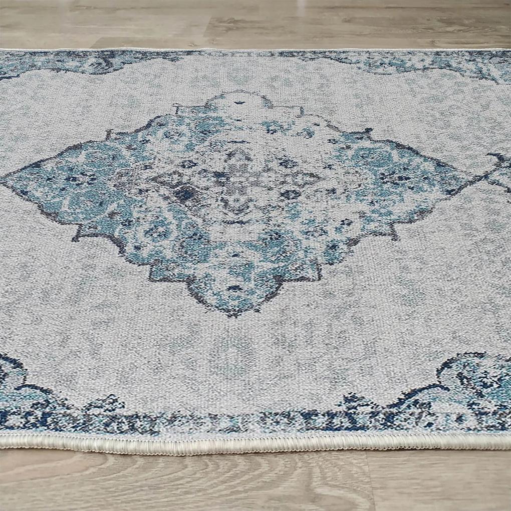 Conceptum Hypnose Kusový koberec Woopamuk174, Modrá, 180 x 280 cm