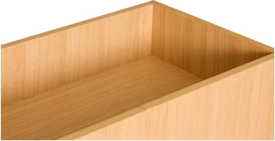 Skříňka v dekoru dubu v přírodní barvě 80x90x40 cm Ark – Hübsch