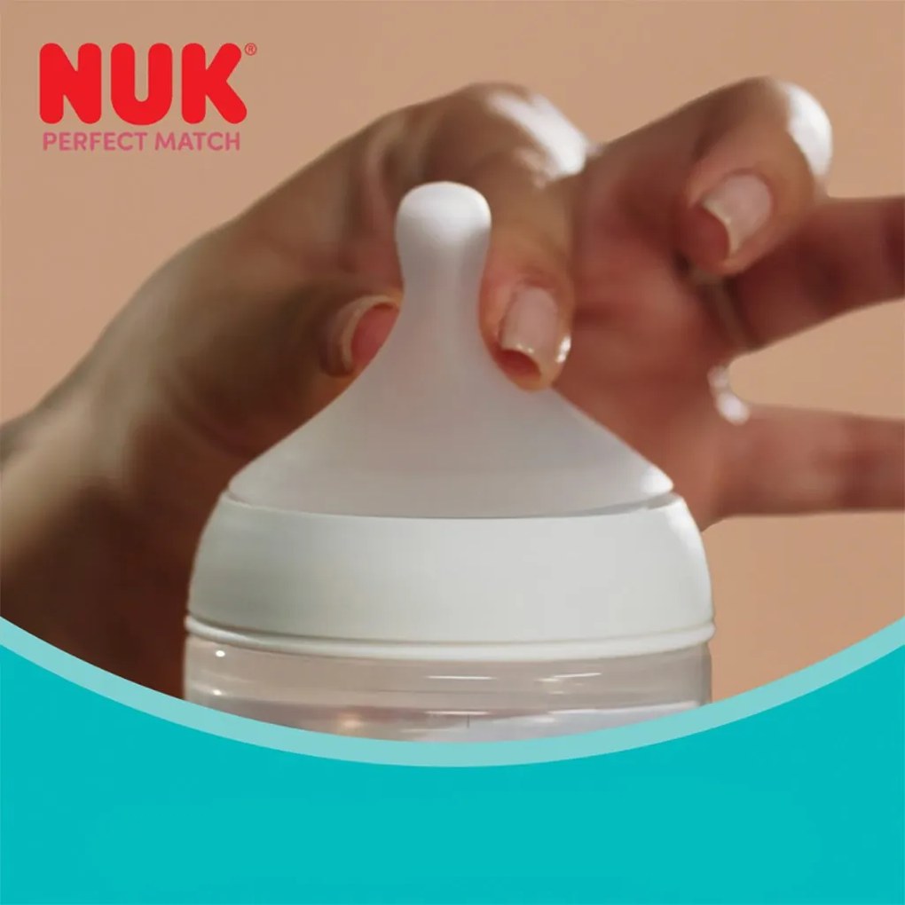 Kojenecká láhev NUK Perfect Match s kontrolou teploty Sheep 260 ml