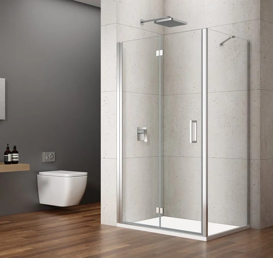 Gelco Gelco, LORO obdélníková sprchová zástěna 900x800mm, GN4590-03