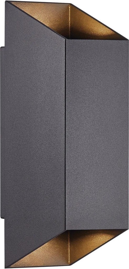 NOR 2218221003 Nico Square 22 venkovní nástěnné svítidlo černá - NORDLUX
