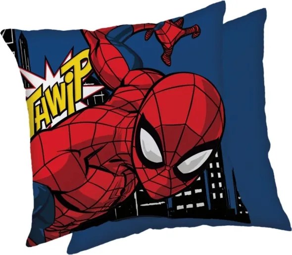 Jerry Fabrics Polštářek Spider-man Thwip 40x40 cm