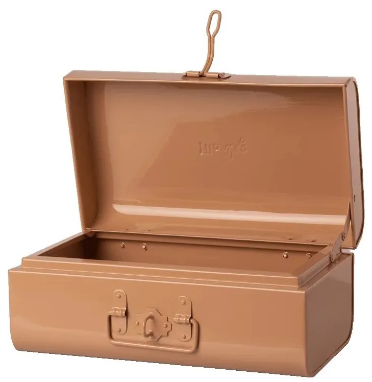 Maileg Plechový kufřík Storage Suitcase Small Barva: Mentolová