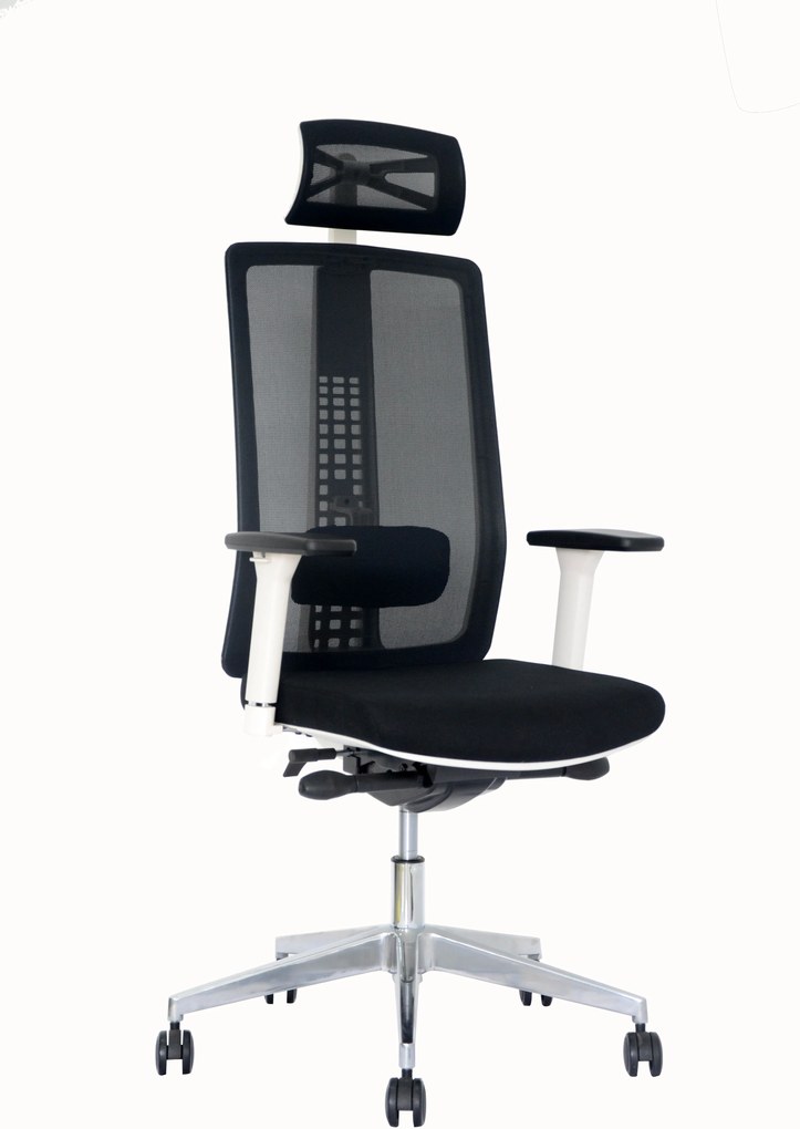 SEGO CZ Kancelářská židle SEGO Spirit bílá