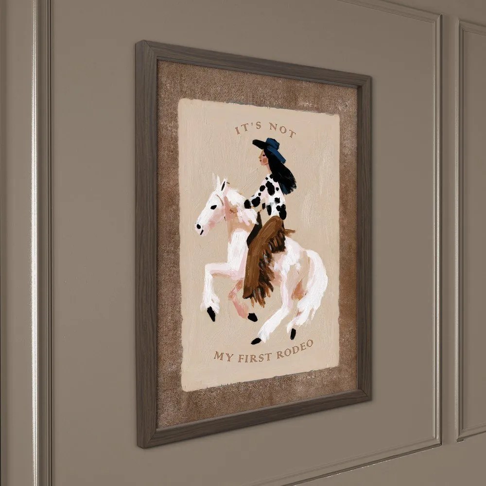 Tištěný obraz s rámem 30x40 cm Rodeo – Styler
