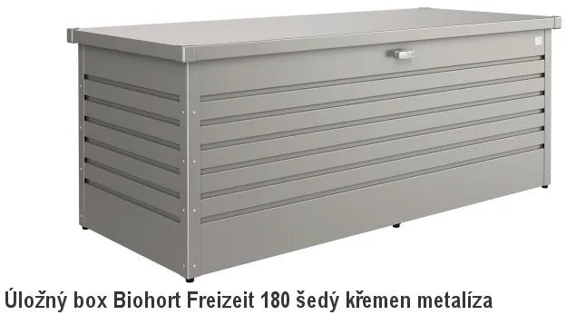 Biohort Úložný box FreizeitBox 180 Barva: šedý křemen metalíza