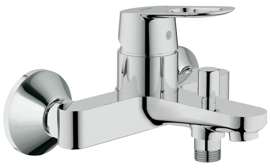 Grohe Bau Loop - vanová baterie nástěnná, chrom 23341000