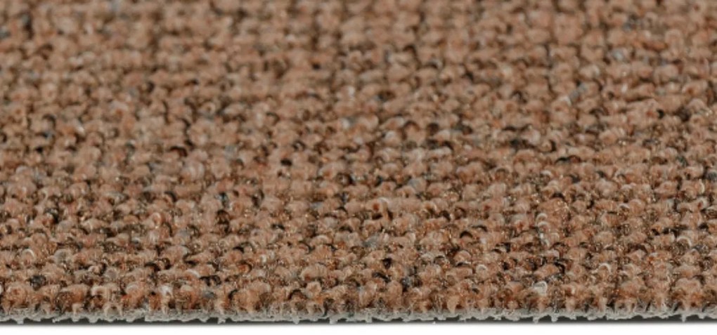BALTA Metrážový koberec RE-TWEED 64 oranžový BARVA: Oranžová, ŠÍŘKA: 4 m, DRUH: smyčka