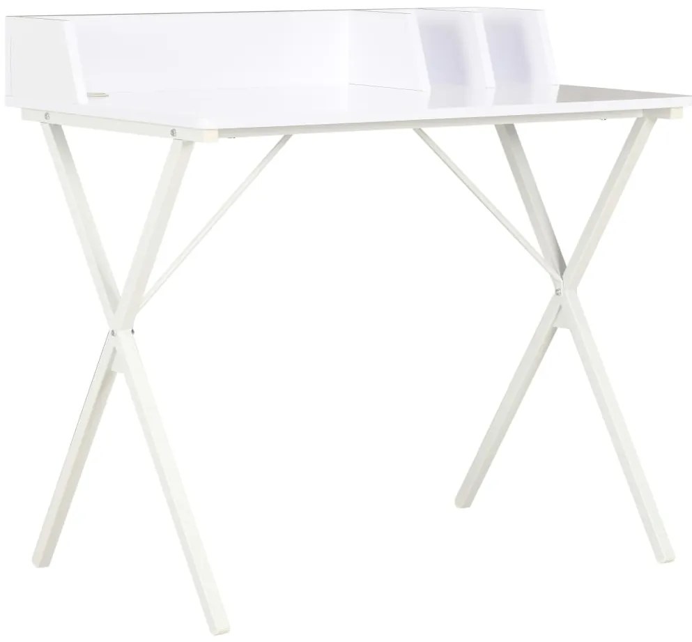 Psací stůl bílý 80 x 50 x 84 cm 20275