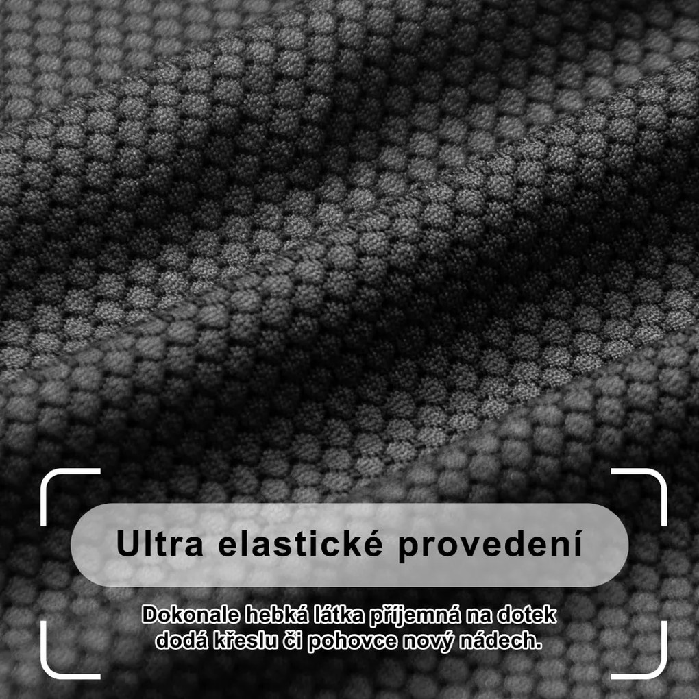 Ultra elastický potah na křeslo BestBerg / šedá