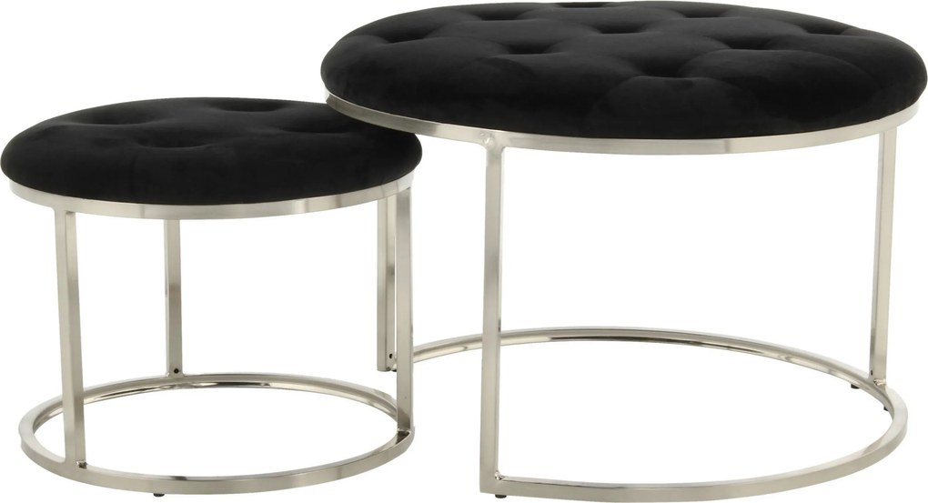 XXXLutz SADA TABURETŮ, 40/60/32/41/40/60 cm MID.YOU - Taburety - 005937038704