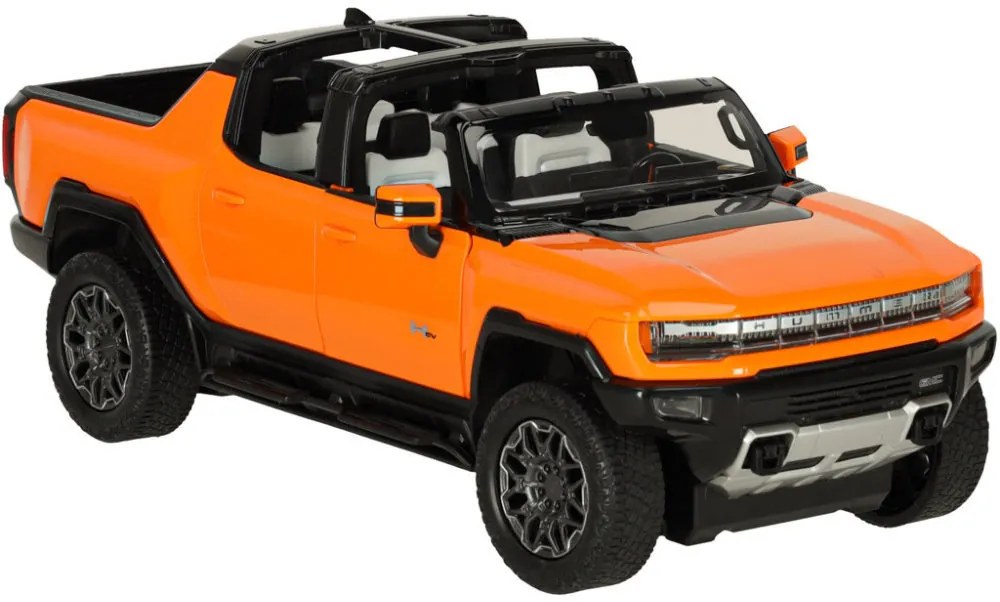 Rastar rc auto hummer ev 1:16 oranžová