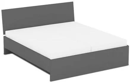 Manželská postel REA Oxana 160x200cm – graphite
