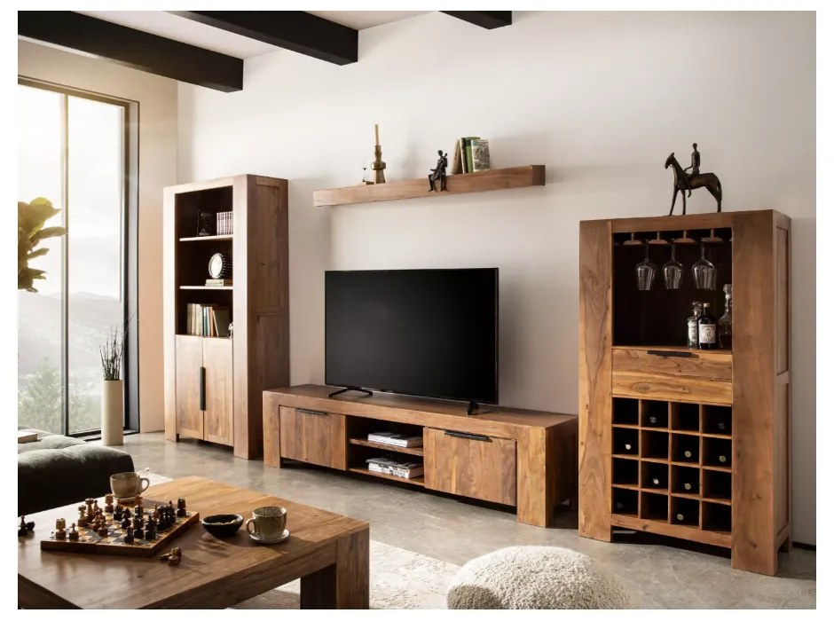 Massive home | TV stolek Osbon z akátového dřeva