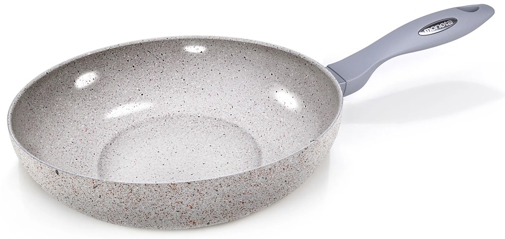 WOK pánev Moneta 28cm - mramorová