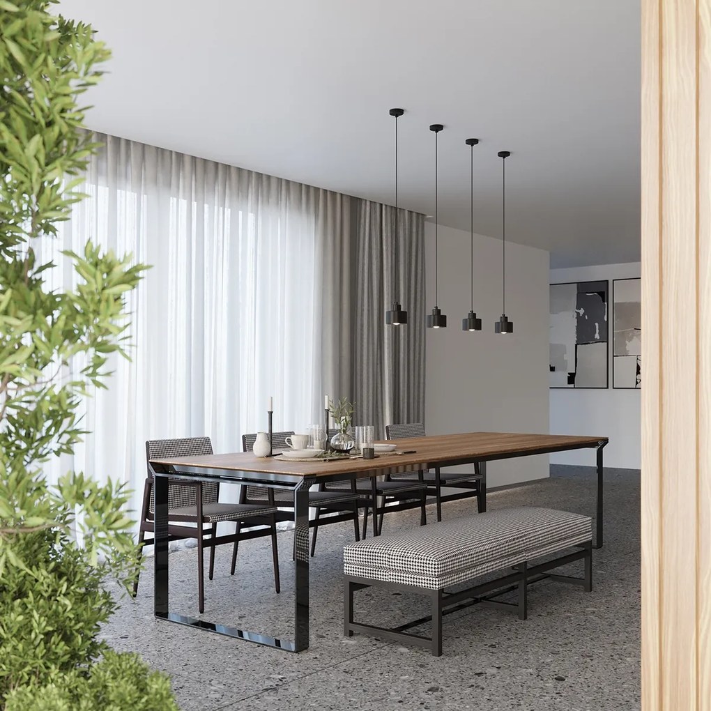 Sollux Lighting Stropní svítidlo SAVAR 2 Černá