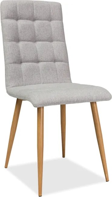 MAXIVA Jídelní židle - OTTO, nohy v dekoru dřeva, různé barvy na výběr Čalounění: béžová (tap.63)