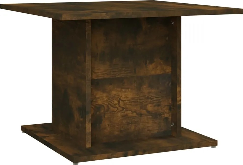 vidaXL Konferenční stolek 55,5 x 55,5 x 40 cm kompozitní dřevo [813095] Barva: kouřový dub