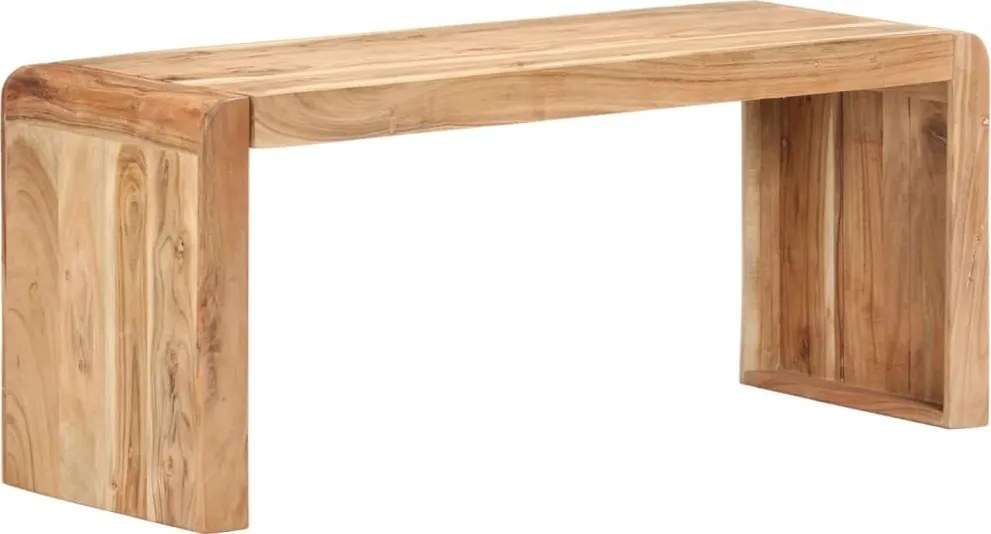 vidaXL Lavice 110 x 38 x 46 cm masivní akáciové dřevo [323584]