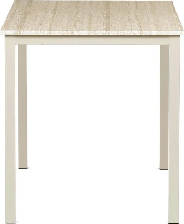 Jídelní stůl 110x70x75cm, mdf, travertin, GDT-202 TRV