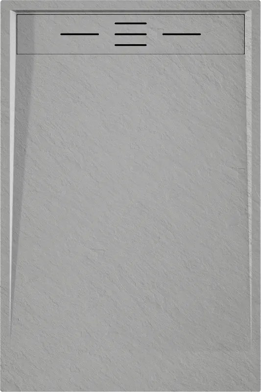 Mexen Amon, SMC obdélníková sprchová vanička 100 x 80 cm, šedá, 4F618010